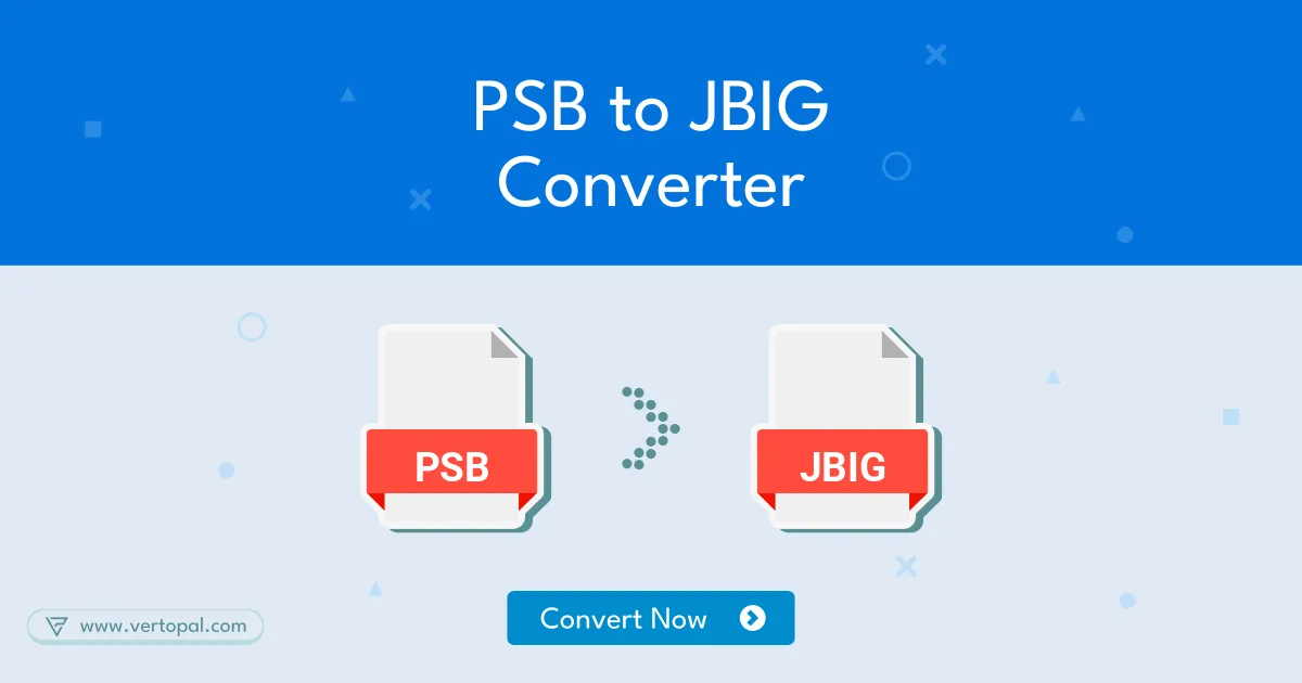 Online PSB to JBIG Converter - Vertopal