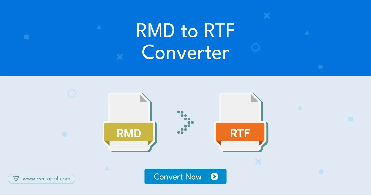 Online RMD to RTF Converter - Vertopal