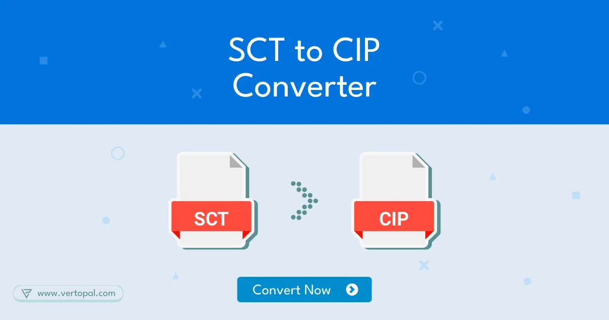 Online SCT to CIP Converter - Vertopal