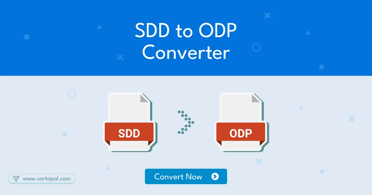 Online SDD to ODP Converter - Vertopal