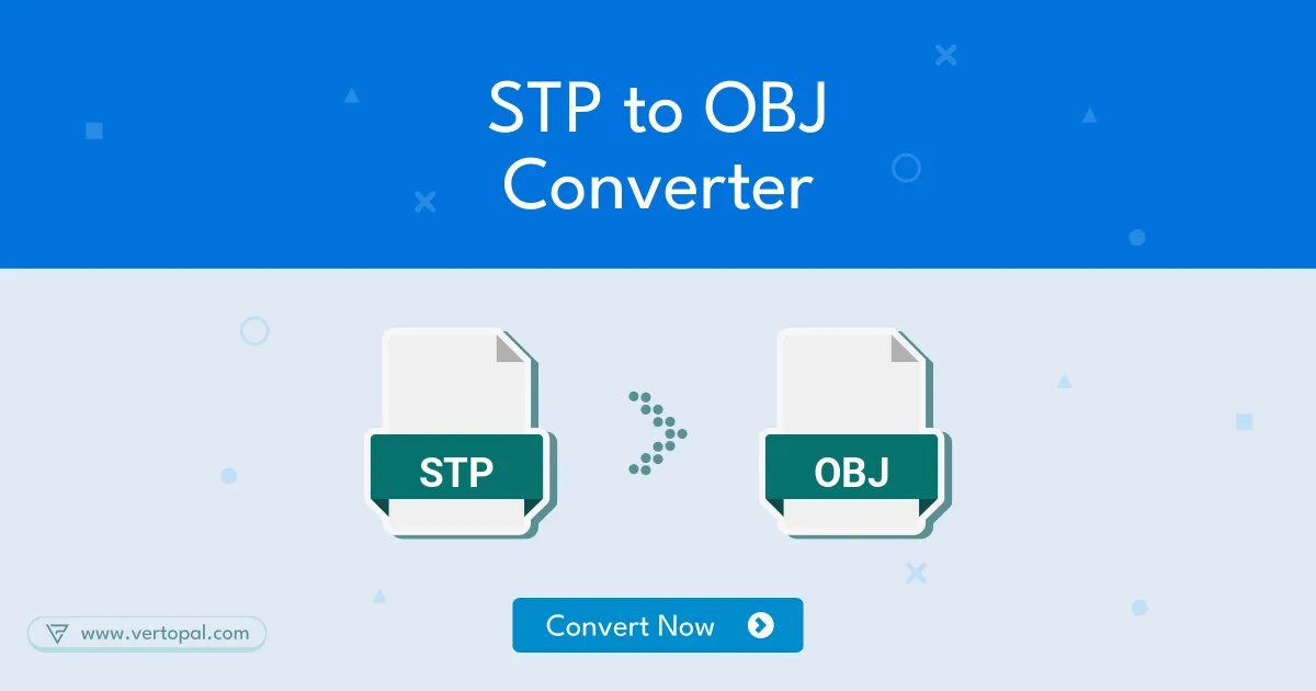 Online STP to OBJ Converter - Vertopal