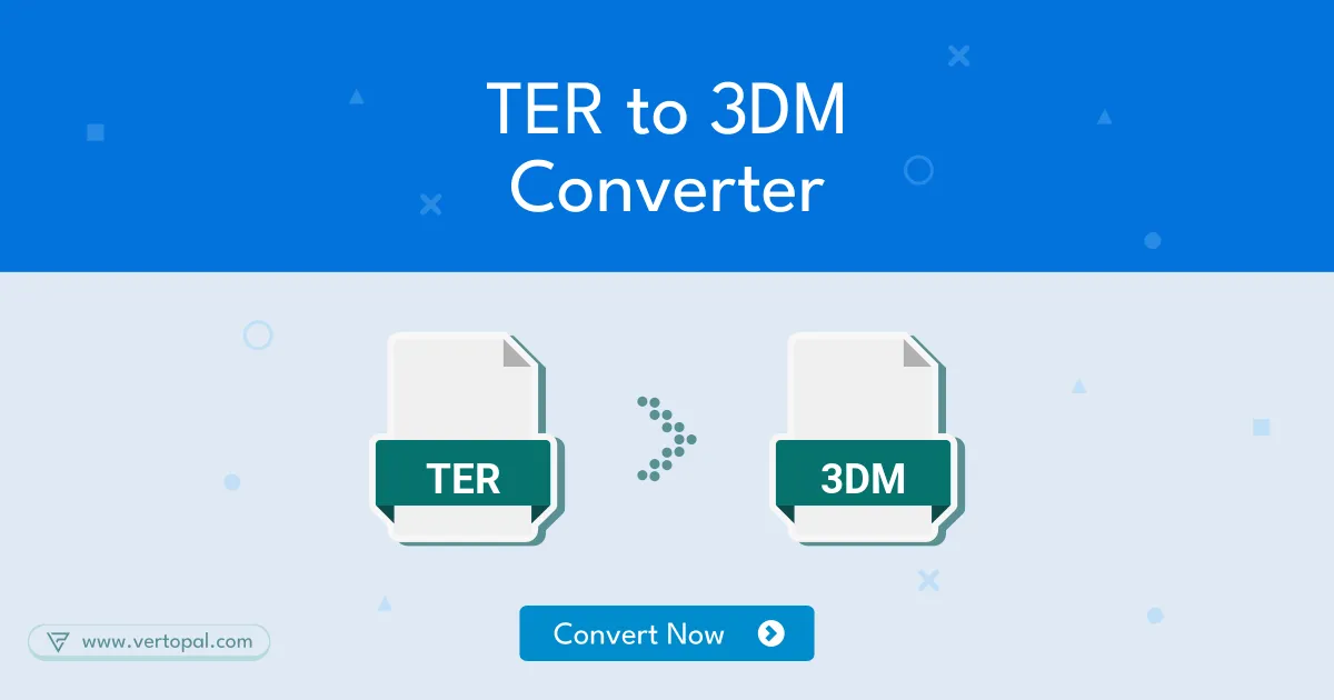 Online TER to 3DM Converter - Vertopal