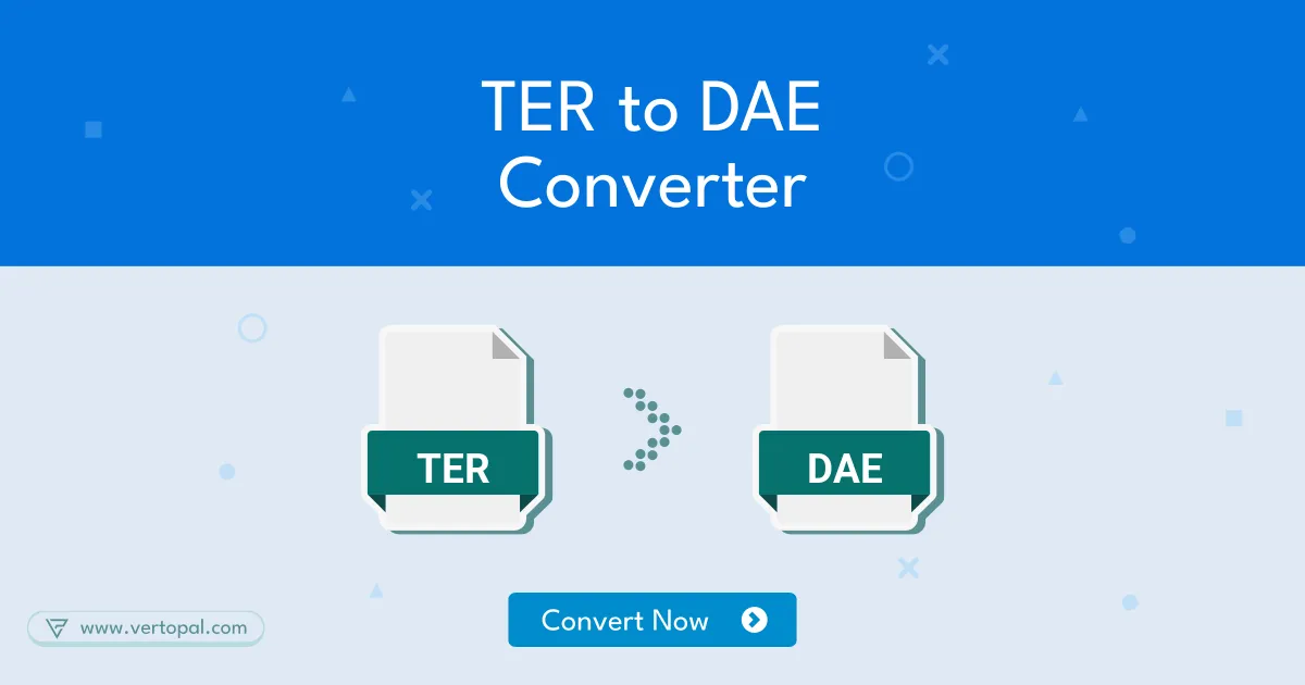 Online TER to DAE Converter - Vertopal