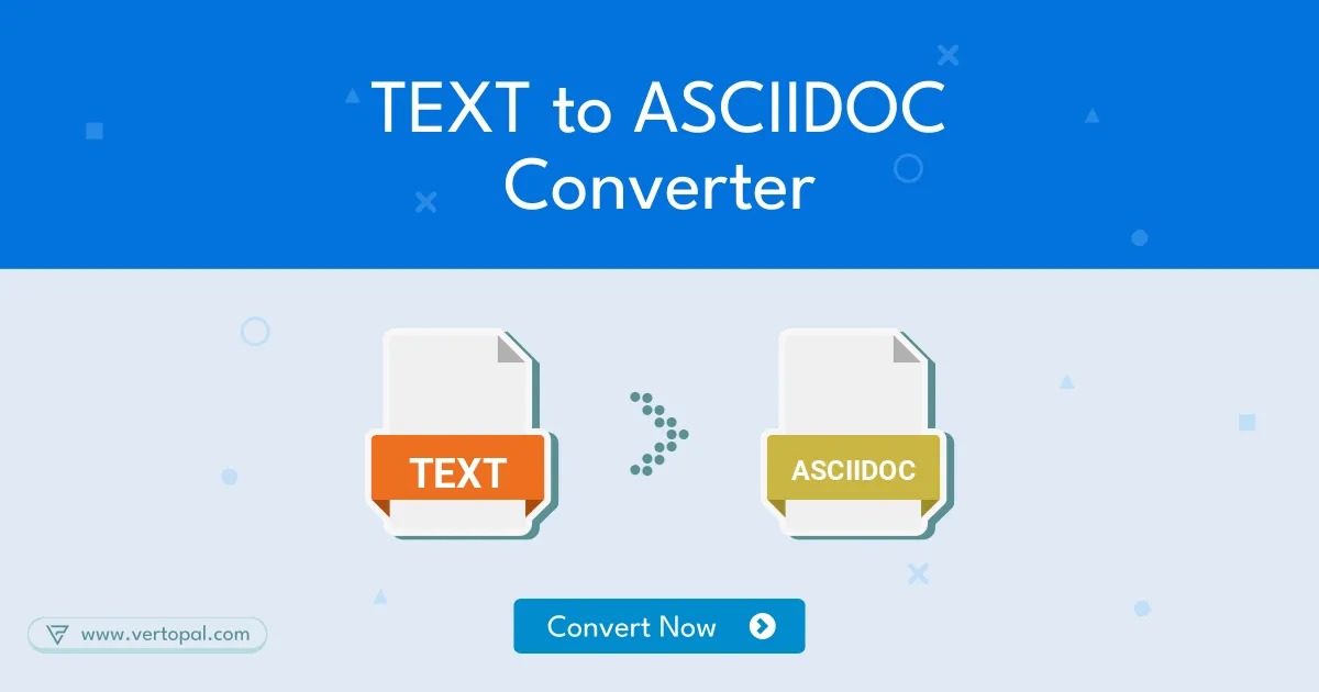 Online Text To Asciidoc Converter Vertopal
