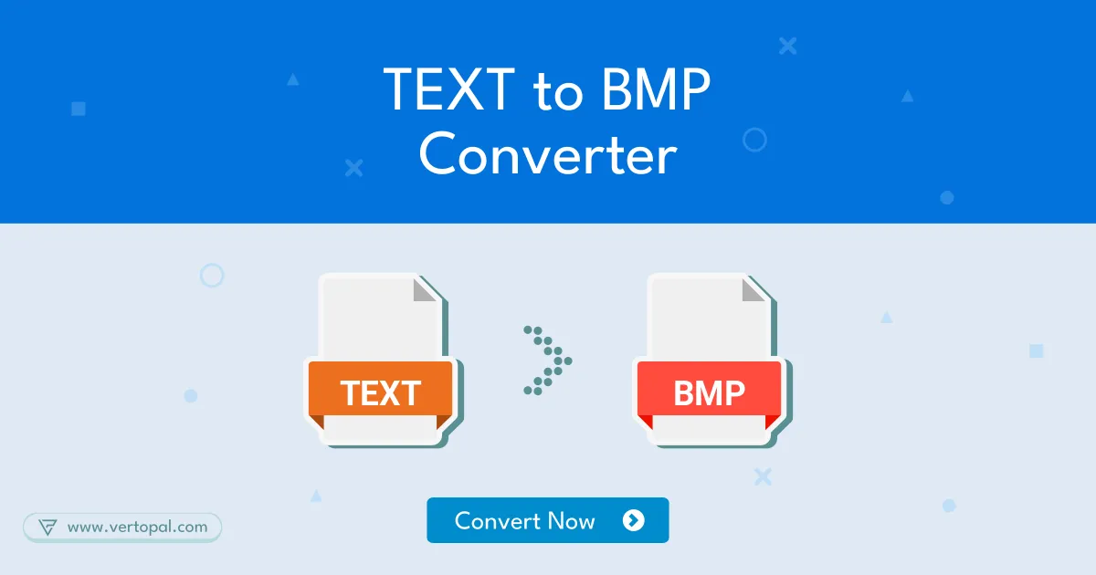 Online TEXT to BMP Converter - Vertopal