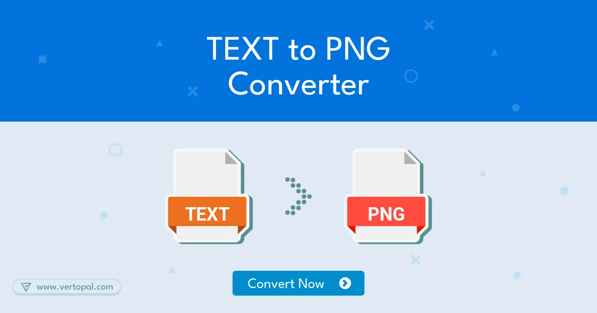 Online TEXT to PNG Converter - Vertopal