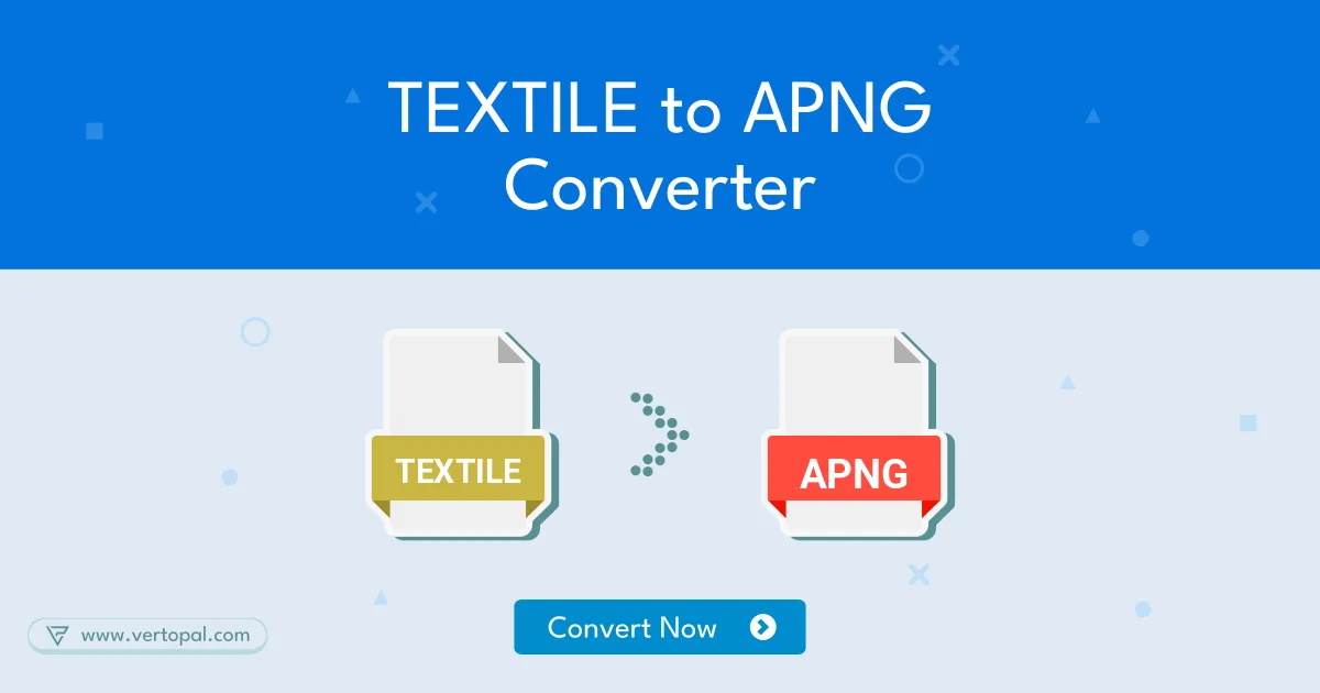 Online TEXTILE zu APNG (Animated PNG) Konverter - Vertopal