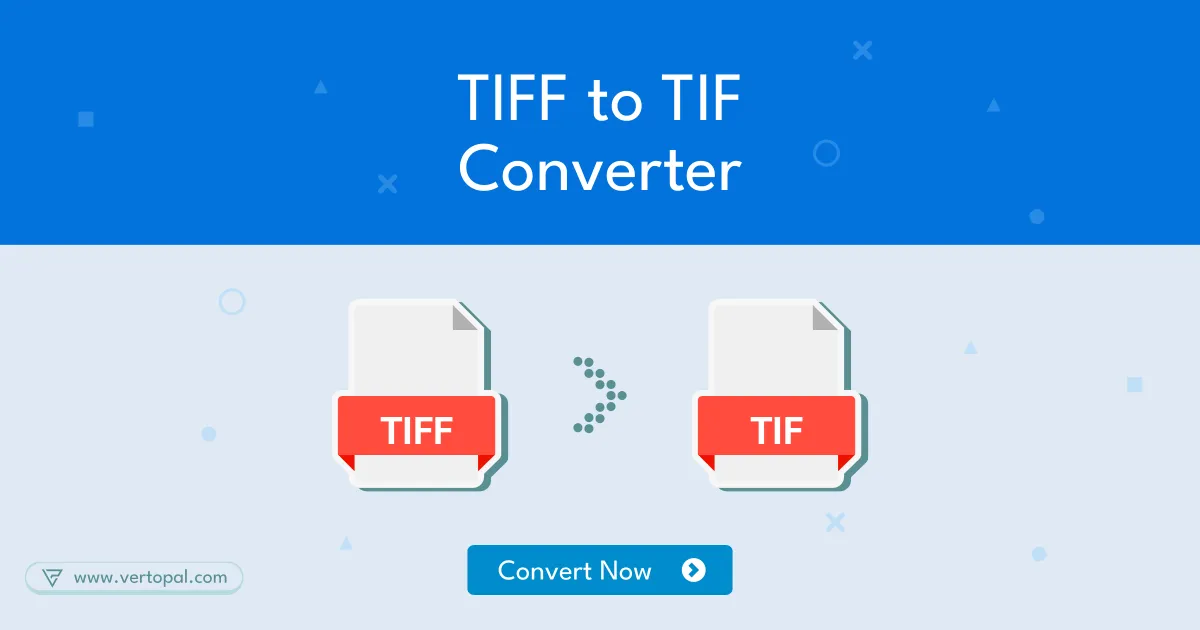 Online TIFF to TIF Converter - Vertopal