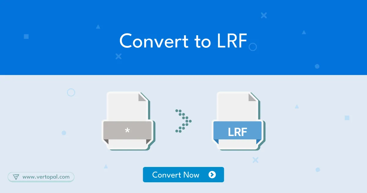 Online Convert to LRF - Vertopal