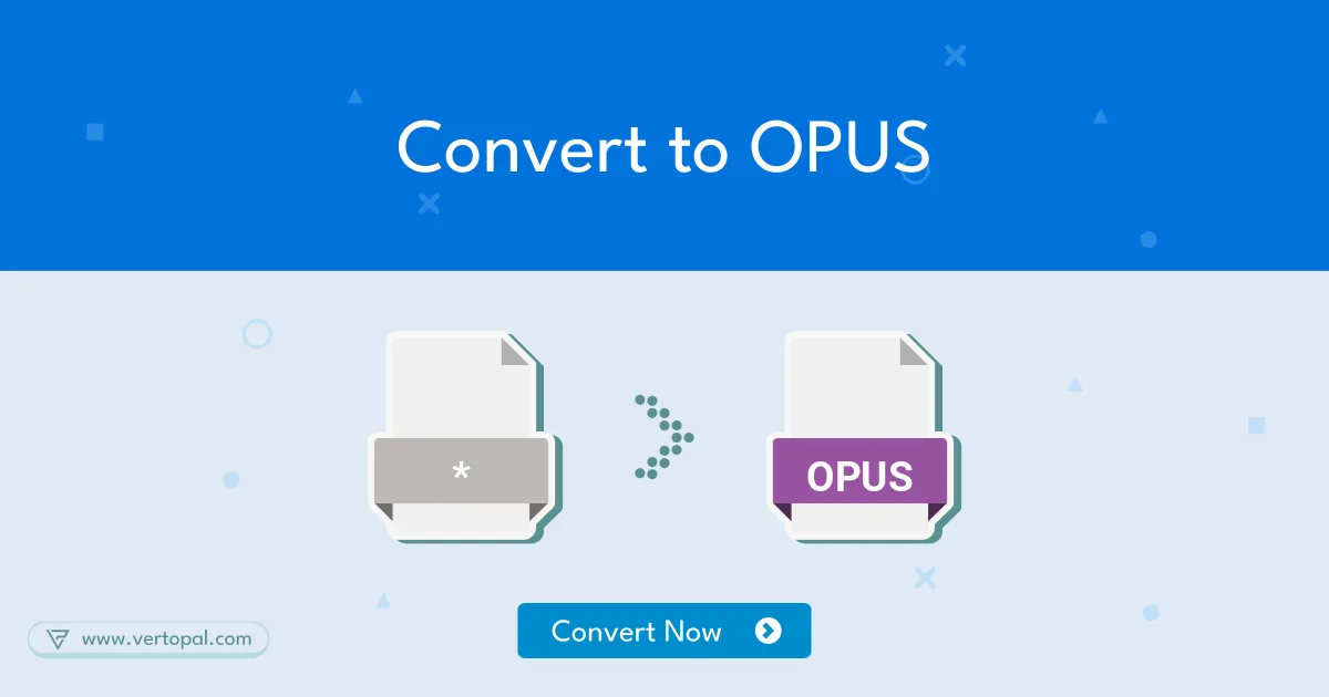 Online Convert to OPUS - Vertopal