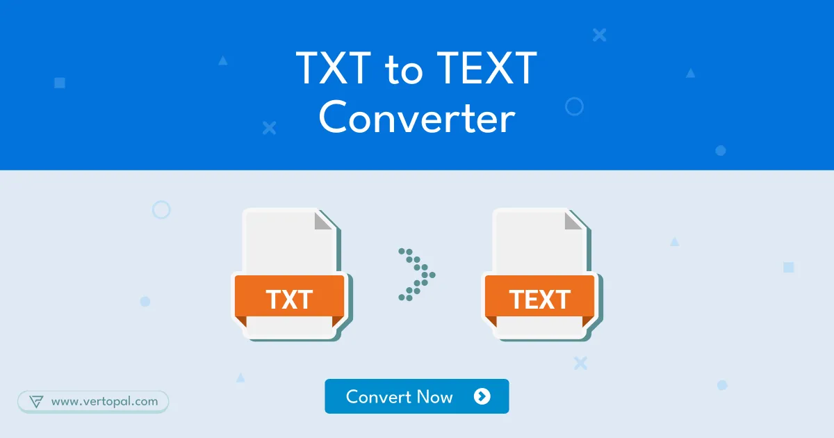 Online TXT to TEXT Converter - Vertopal