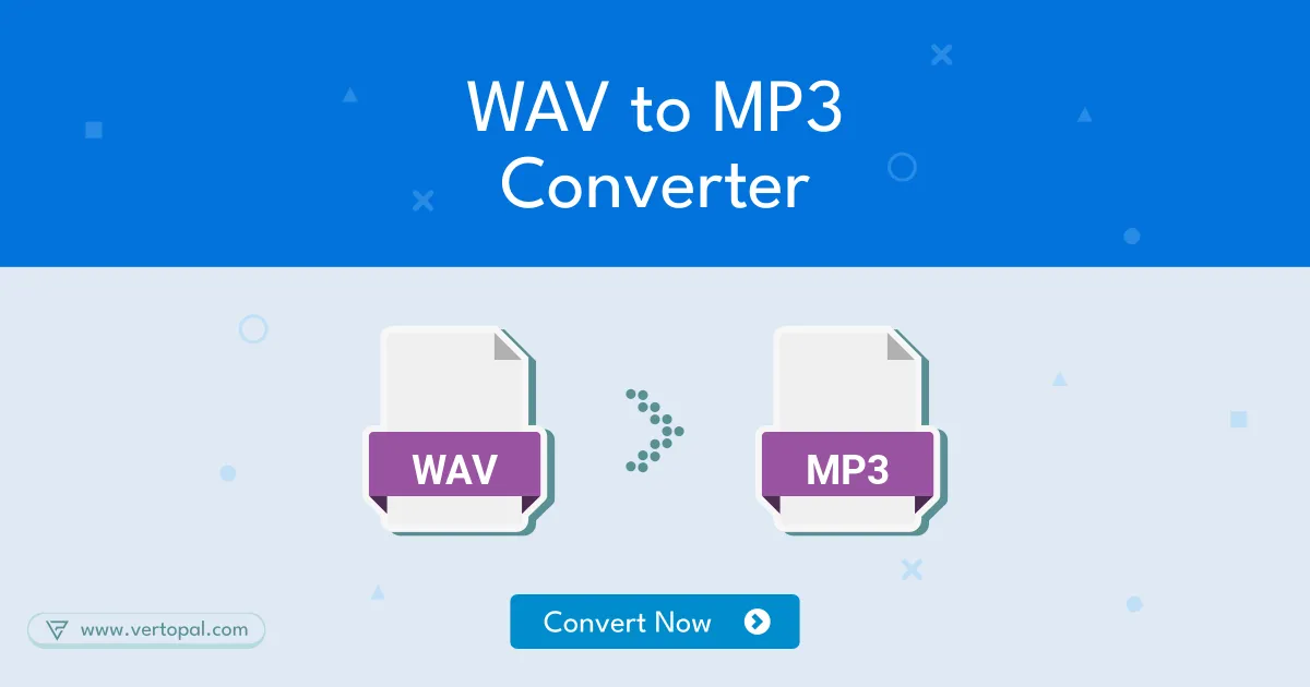 Online WAV to MP3 Converter - Vertopal