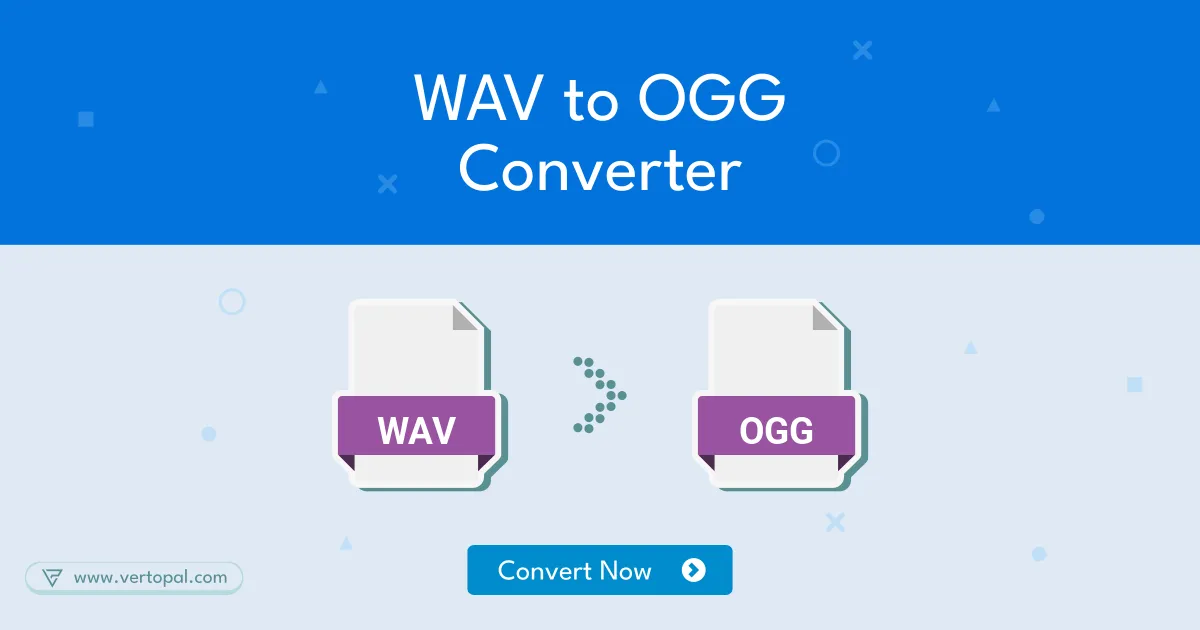 Online WAV to OGG Converter - Vertopal