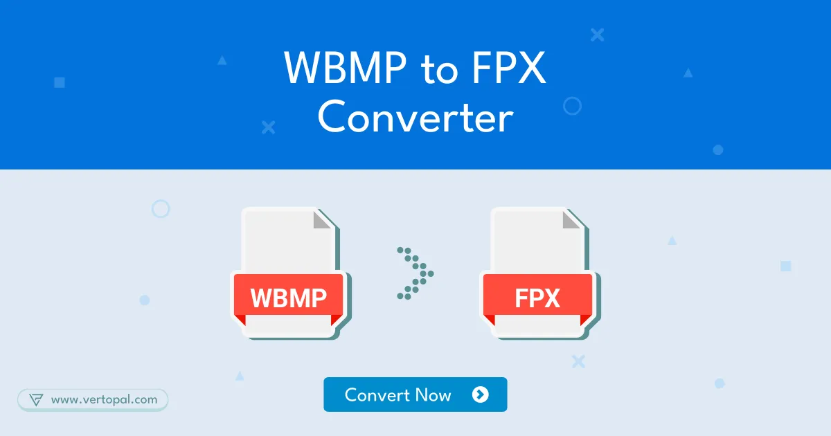 Online WBMP to FPX Converter - Vertopal