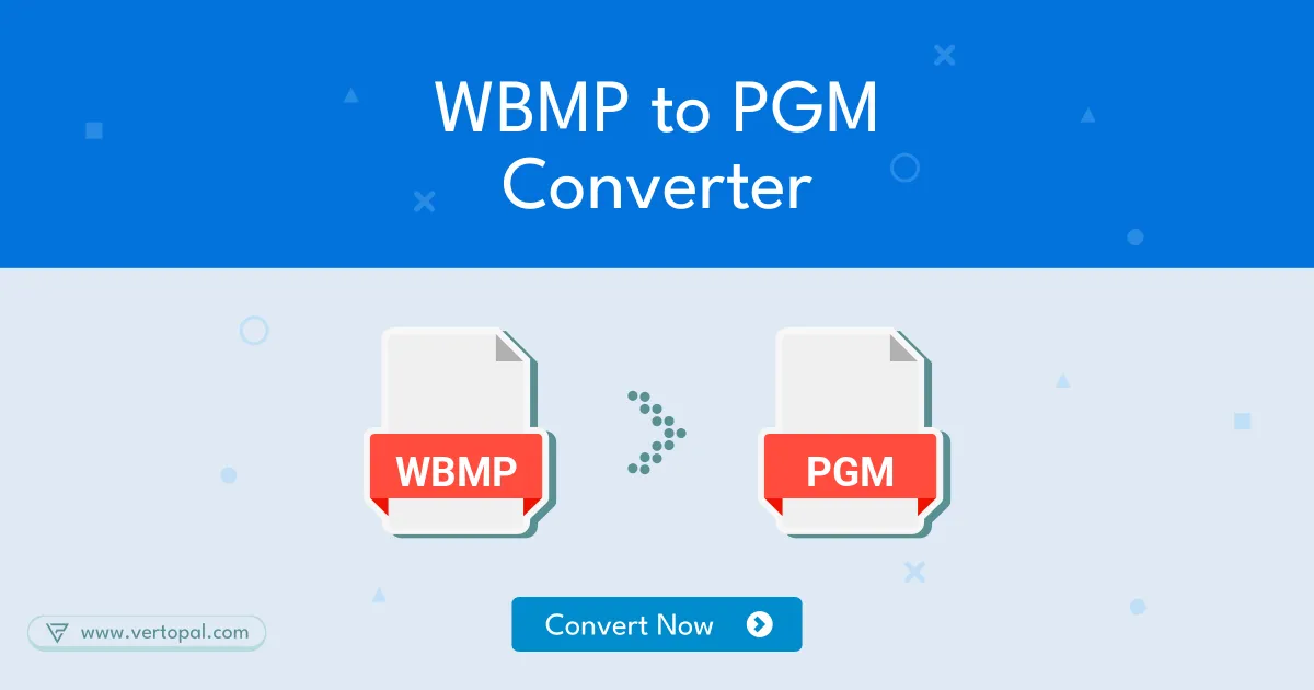 Online WBMP to PGM Converter - Vertopal