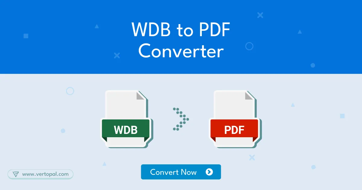 Online WDB to PDF Converter - Vertopal