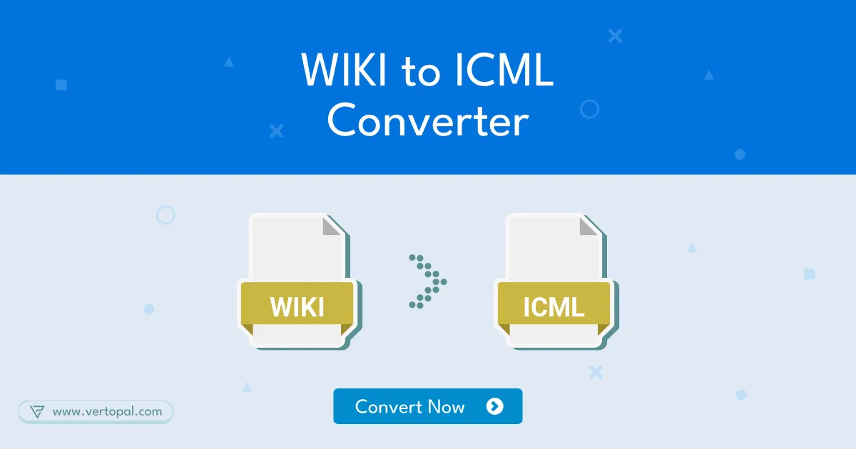 Online WIKI MEDIAWIKI to ICML Converter - Vertopal