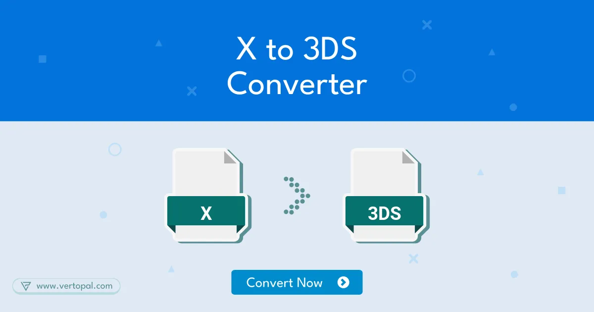 Online X to 3DS Converter - Vertopal