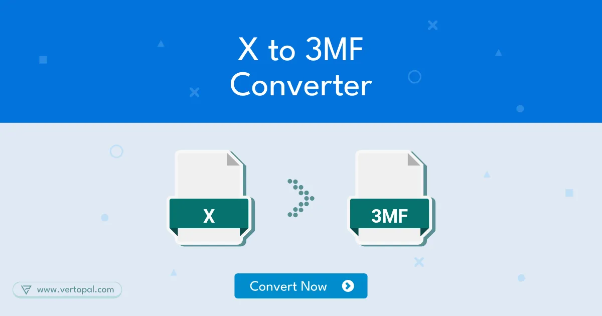 Online X to 3MF Converter - Vertopal