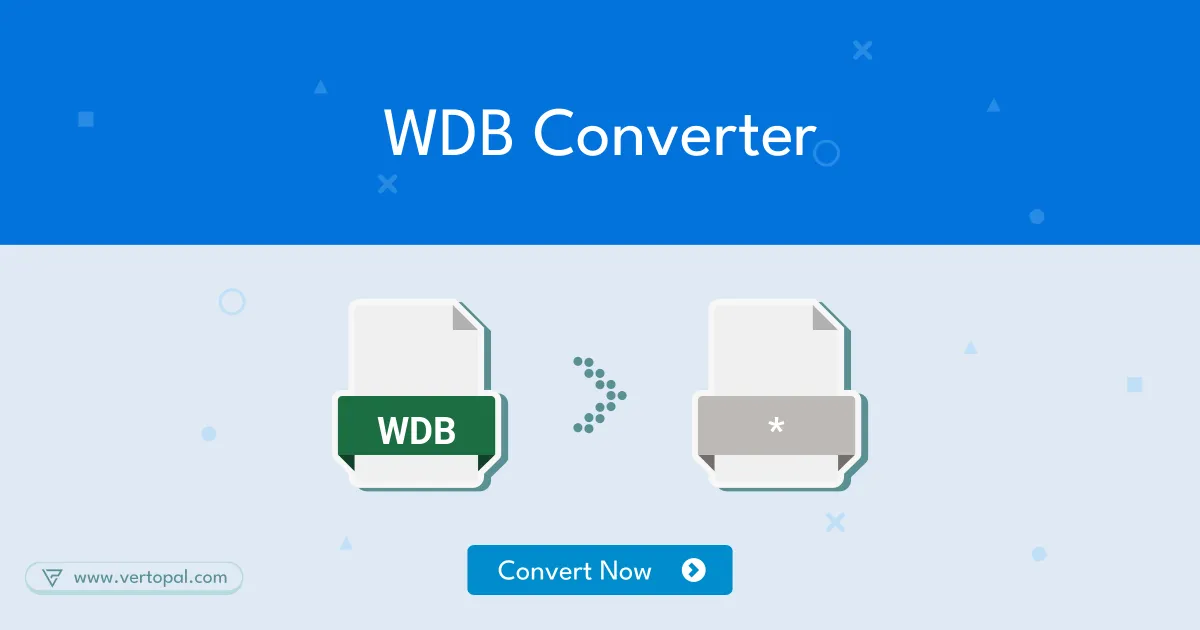 Online Wdb Converter Vertopal