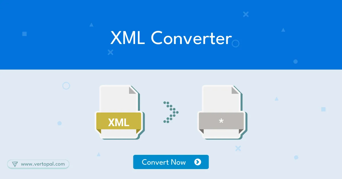 Online XML Converter - Vertopal